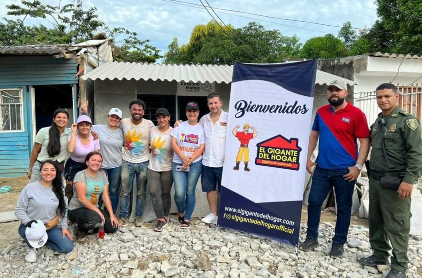 El Gigante del Hogar ‘se puso la 10’ y regaló 5 viviendas en el barrio ...